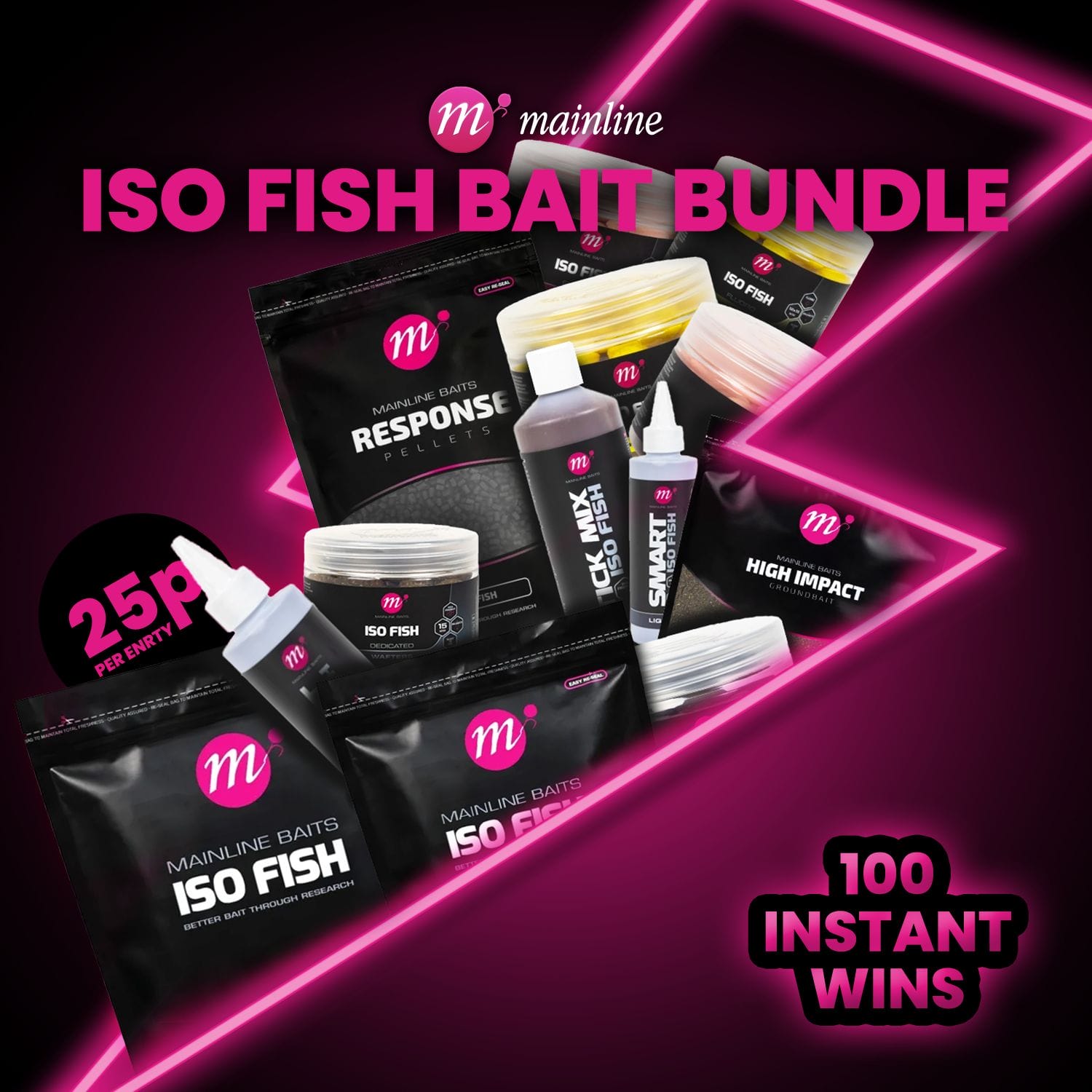 Mainline ISO Fish Bundle Worth Over £450 + 100 Instant Wins - AD Win